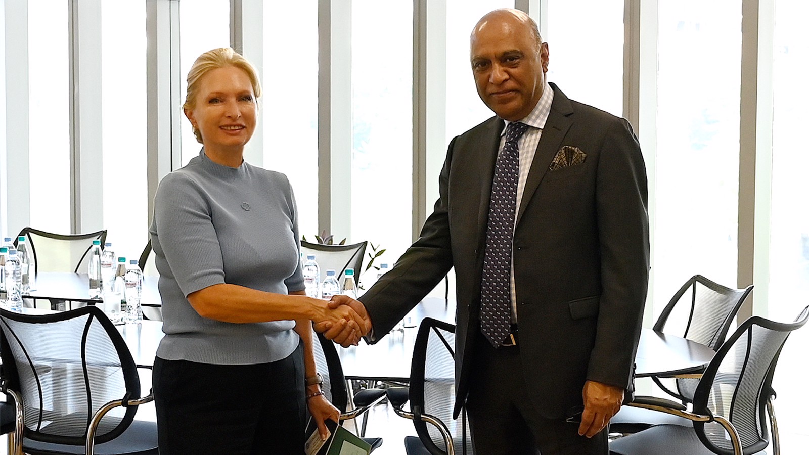 ნათია თურნავა ტერაბანკის მენეჯმენტს შეხვდა | ბიზნეს მედია - Business ...